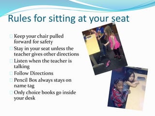 Classroom rules, routines and procedures | PPTX