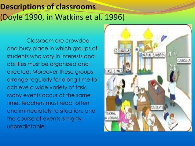 Classrooms as multidimensional contexts | PPTX | Education