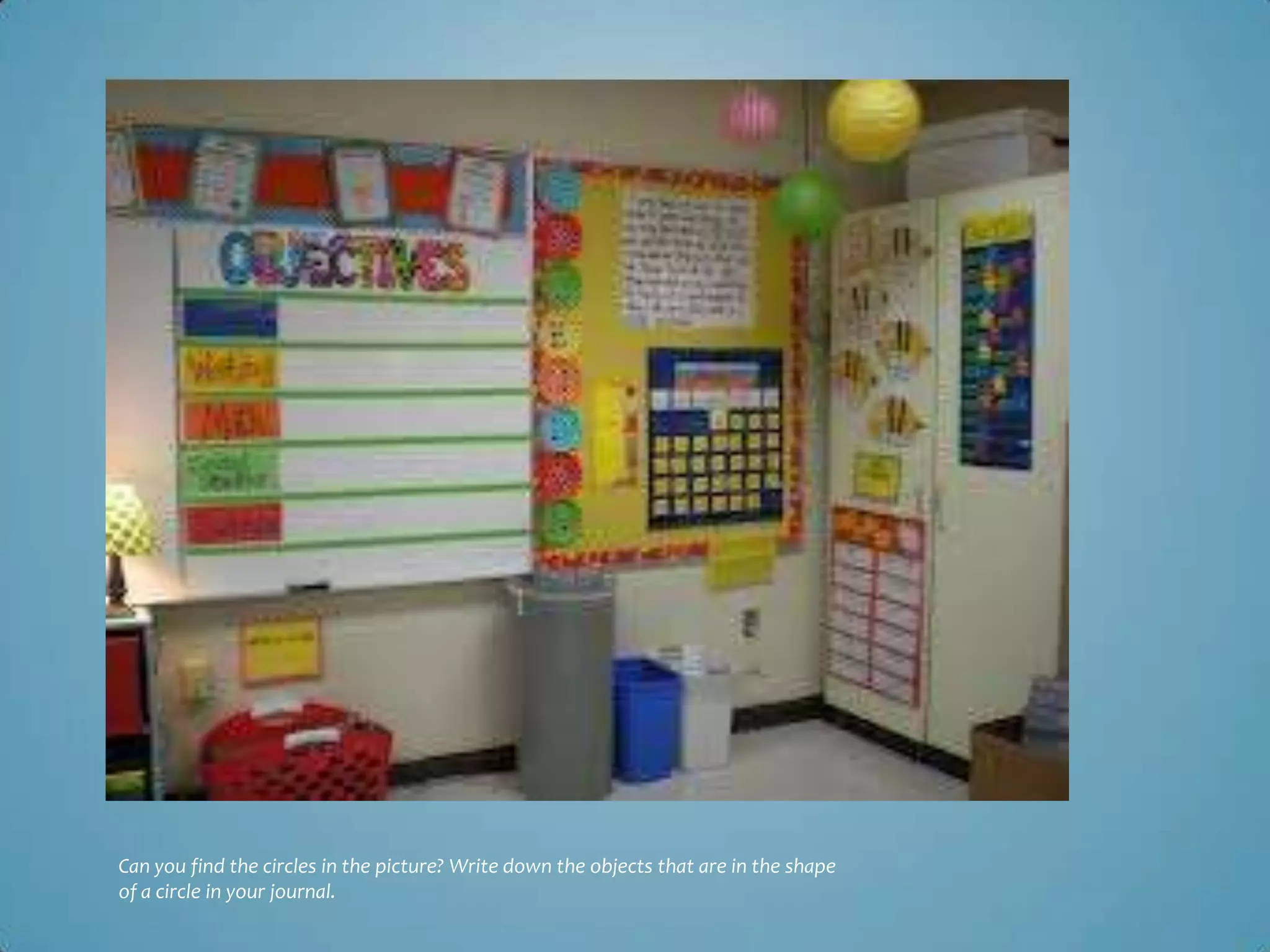 Classroom shapes | PPTX