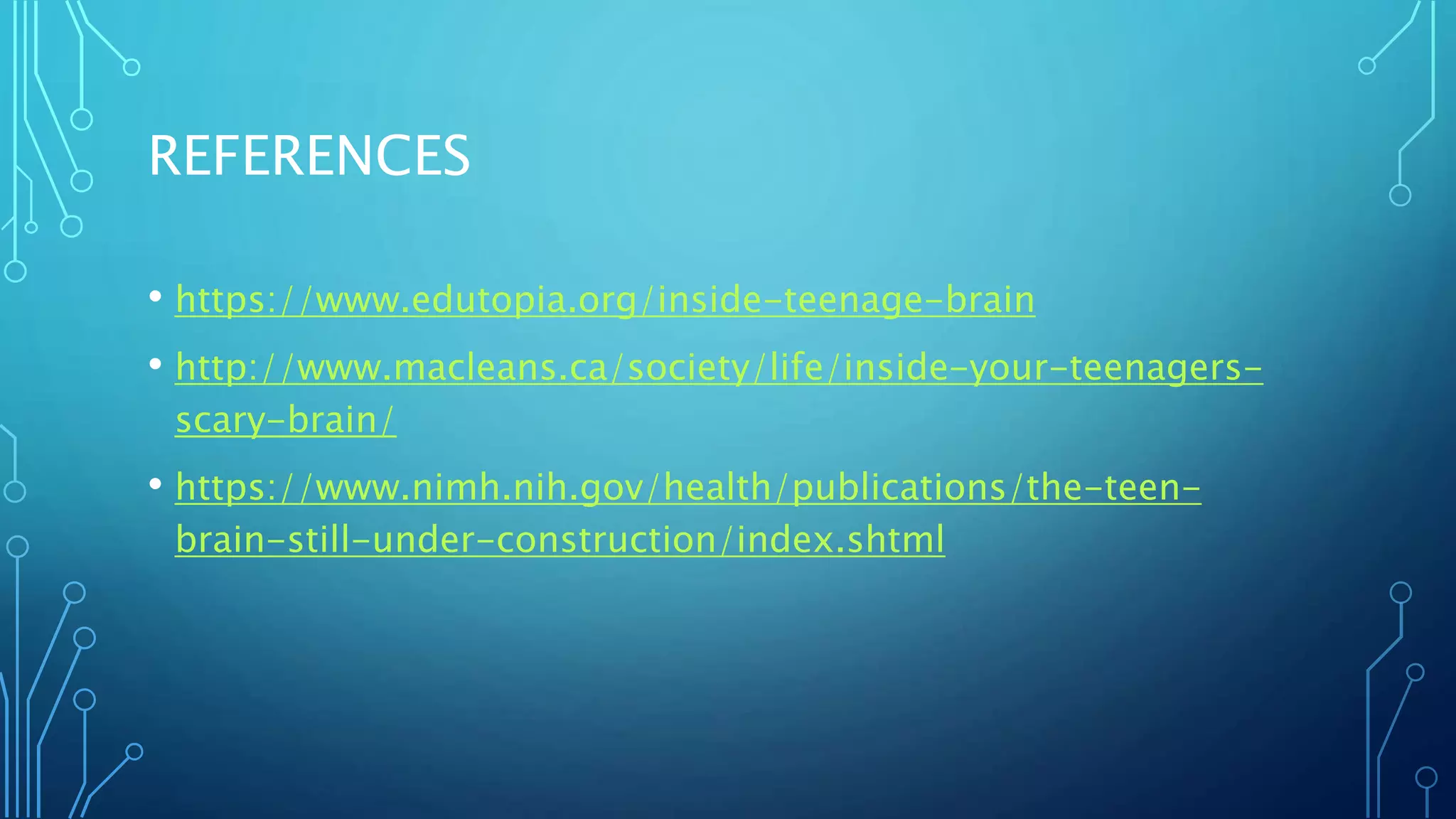 Teaching the Teenage Brain | PPT