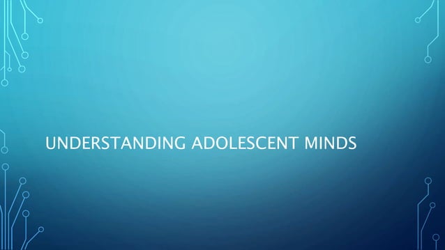 Teaching the Teenage Brain | PPT