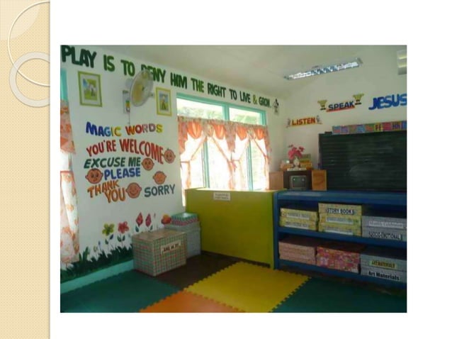 Classroom Structuring For Kindergarten PPT Classroom Structuring For Kindergarten PPT