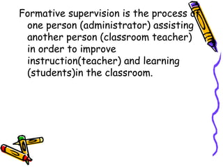 Classroom Supervision | PPT