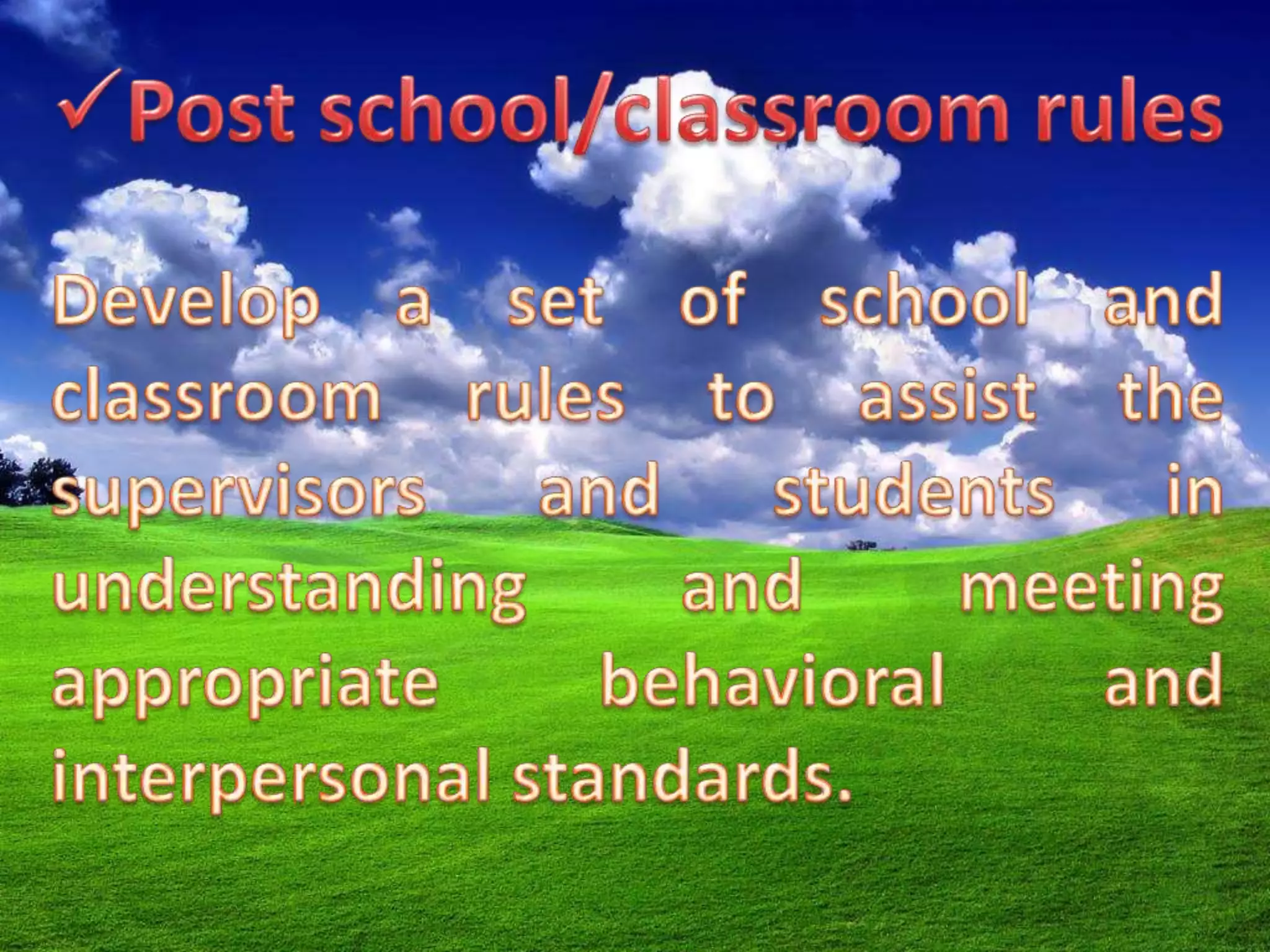 Classroom Supervision | PPSX