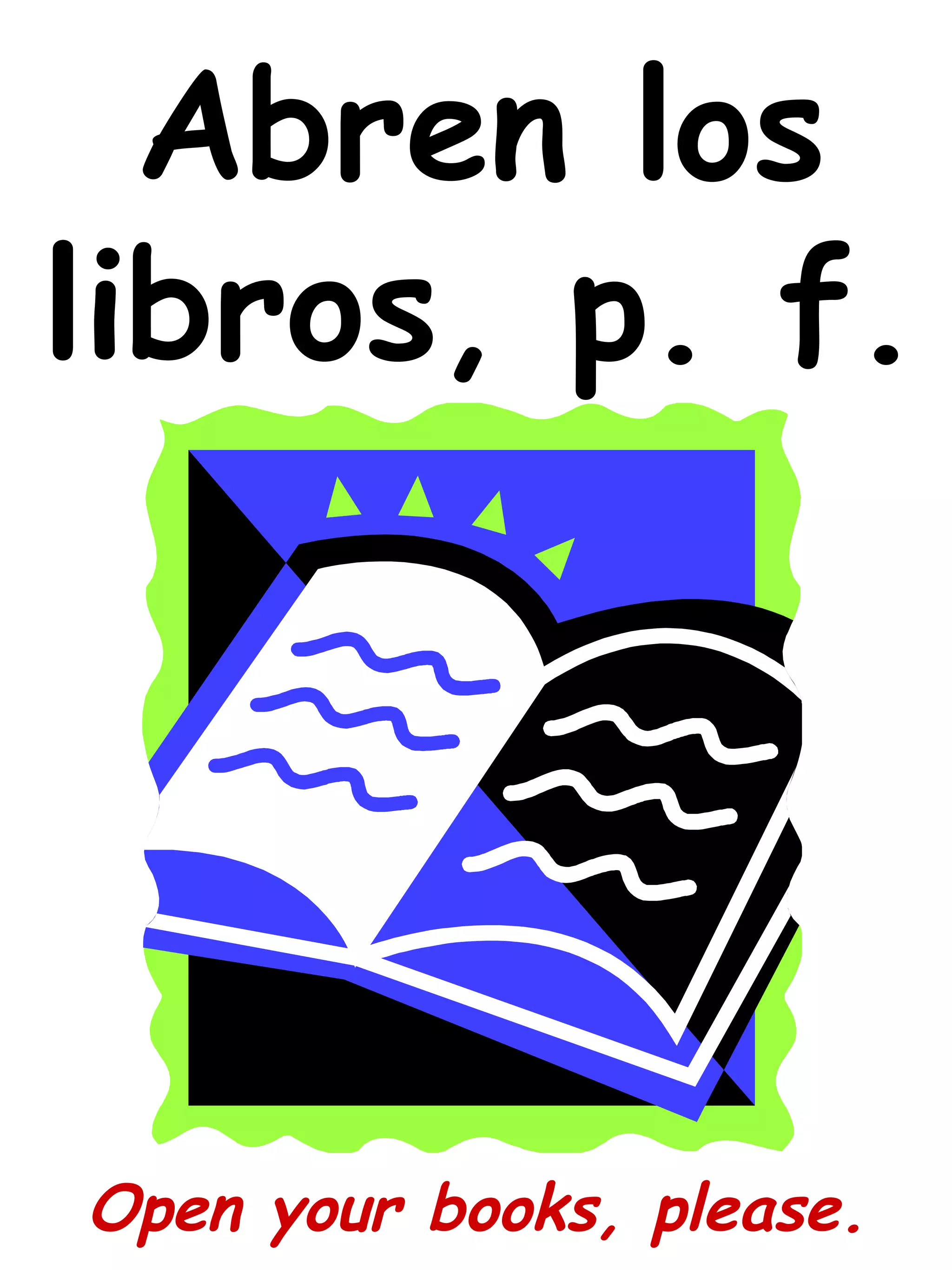 Spanish Classroom survival phrases | PDF