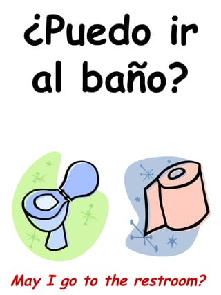 Spanish Classroom survival phrases | PDF