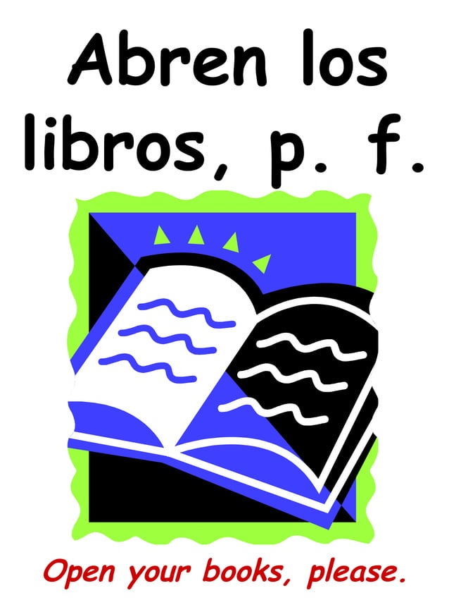 Spanish Classroom survival phrases | PDF