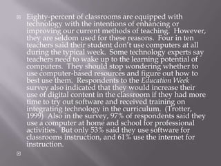 Classroom technology pp | PPTX