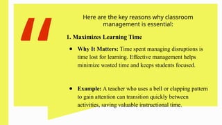 Classroom & Time Management - March 2025.pptx