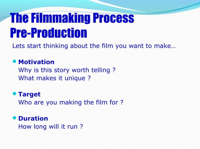 Classroom video production | PPT