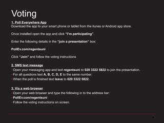 Class room voting systems | PPT