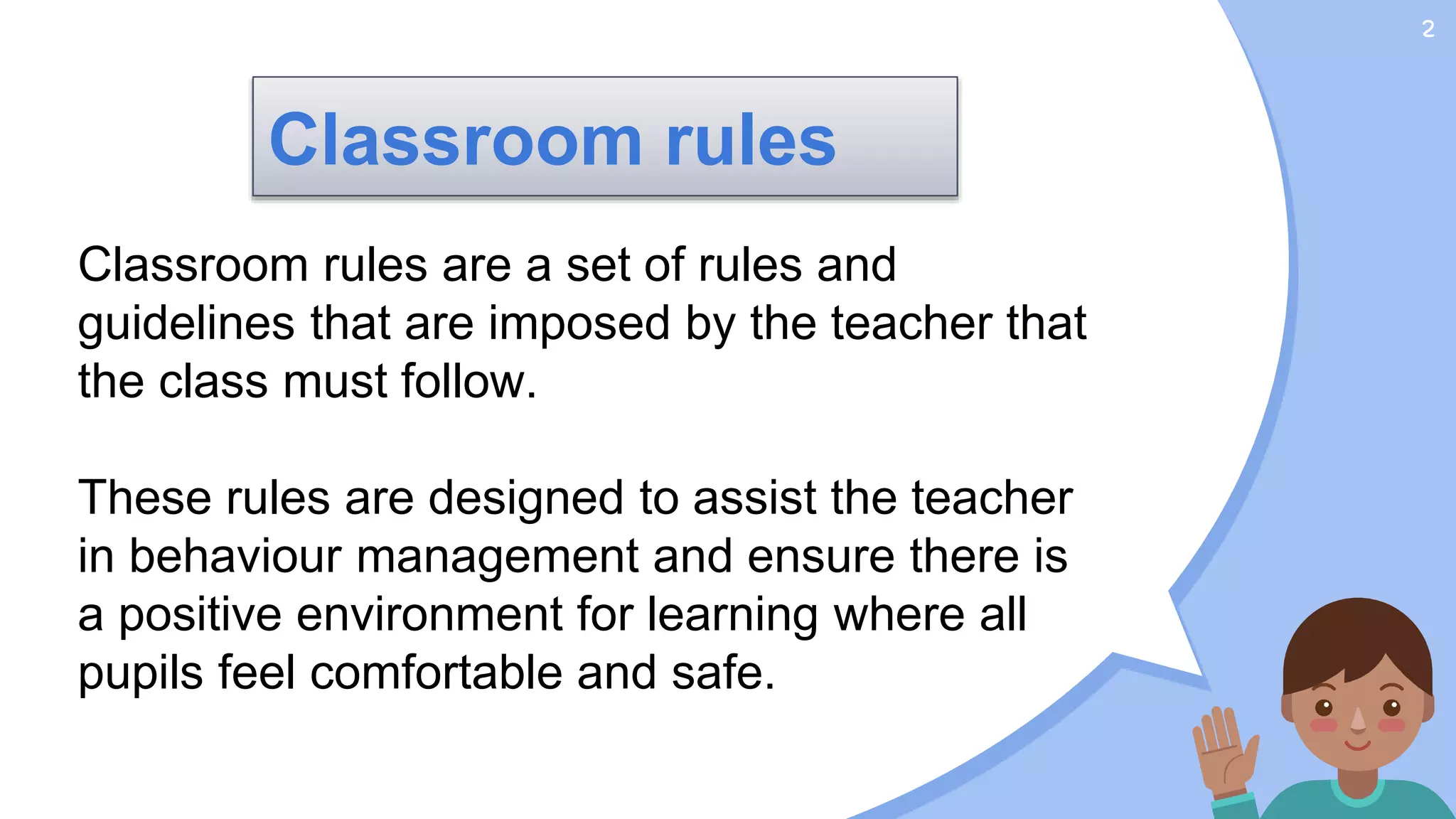 Class rules | PPTX