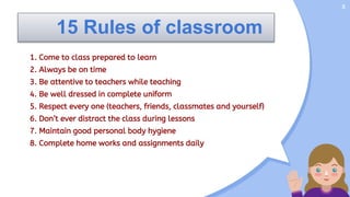 Class rules | PPTX