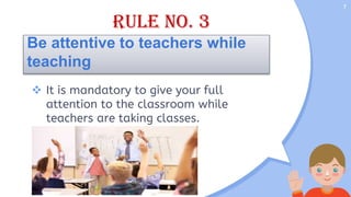 Class rules | PPTX