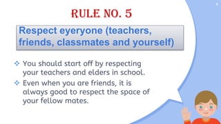 Class rules | PPTX