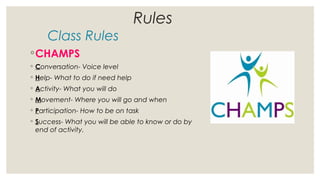 Class rules and expectations 2014 2015 | PPT