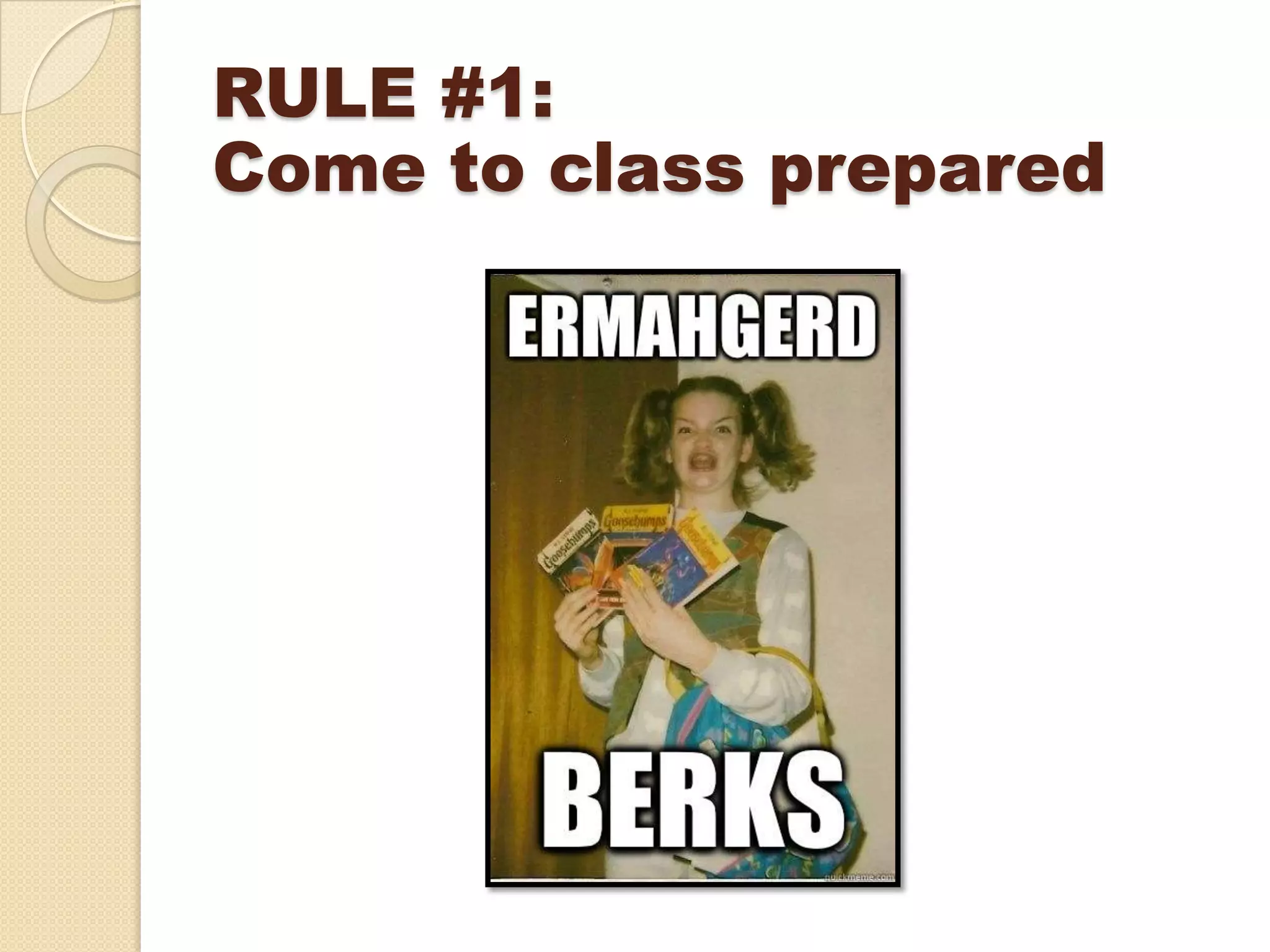 Classroom Rules and Expectations | PPTX