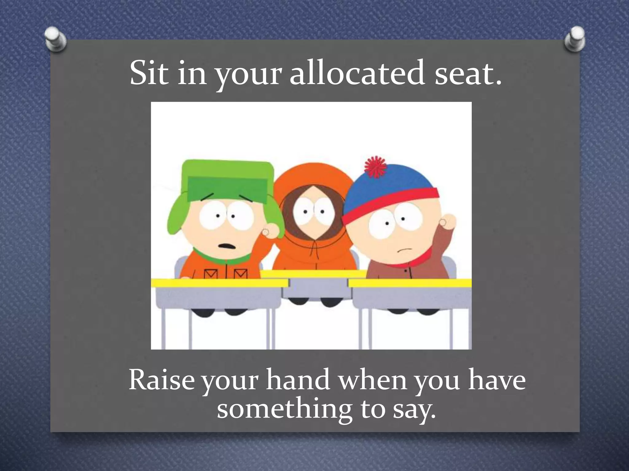 Class rules powerpoint | PPTX