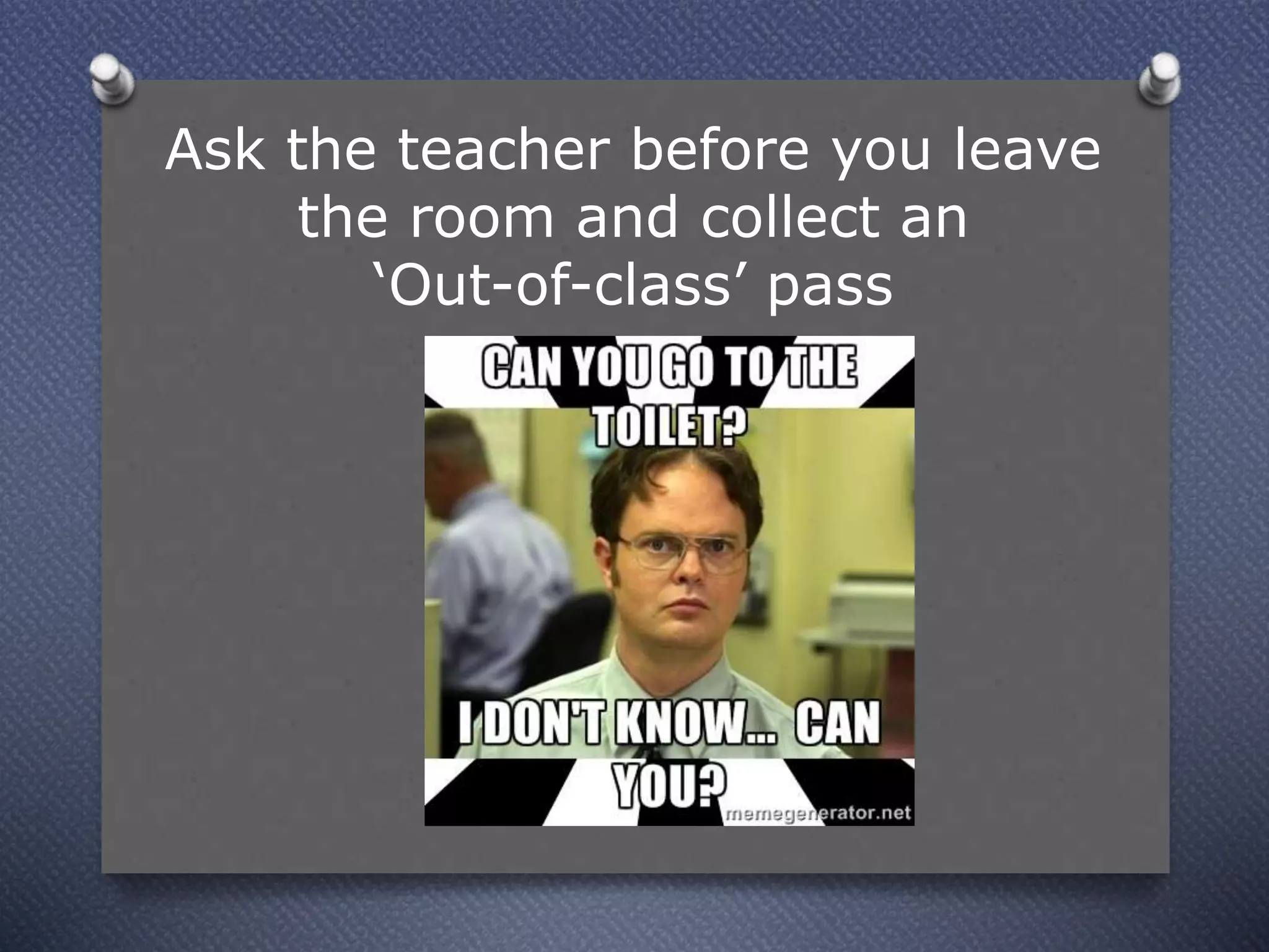 Class rules powerpoint | PPTX