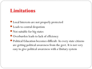 Forms of Government-Basic Ideas | PPT