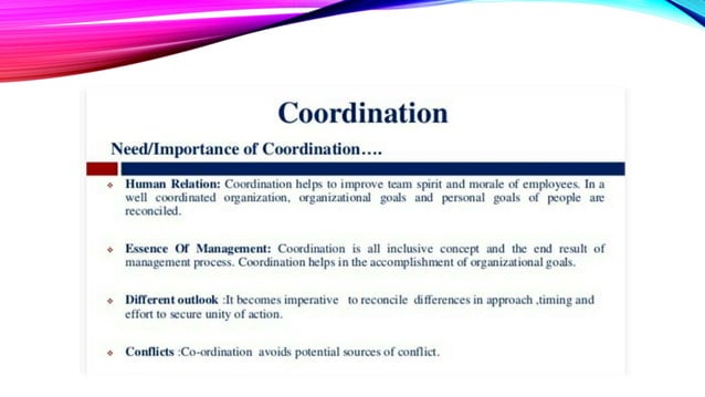 coordination | PPT