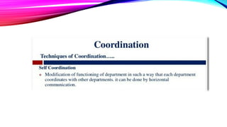 coordination | PPT