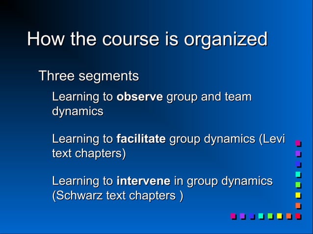 Class session 1 groups and teams overview | PPT Class session 1 groups and teams overview | PPT