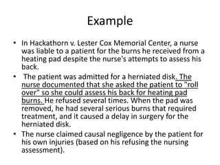 Class session 20 refusal to treatment | PPTX