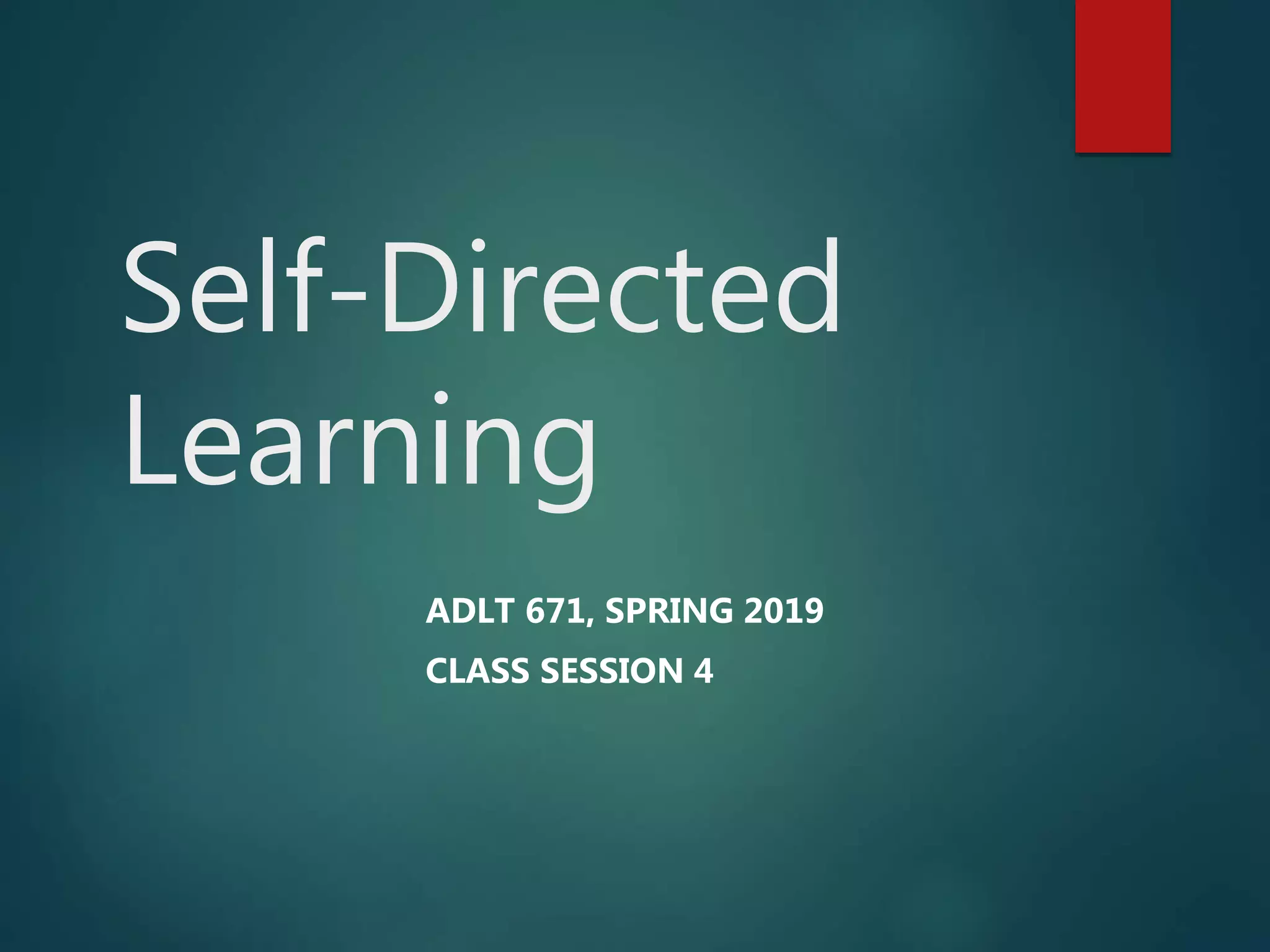 Class session 4 sdl | PPT