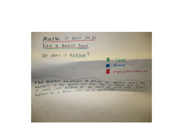 Class set of 10th grade poem coding | PPT