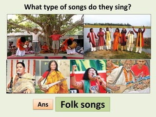 Class seven i like folk songs | PPTX