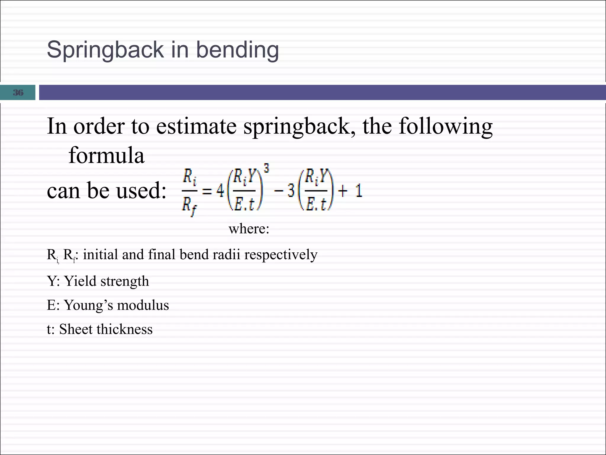 Class sheet metal processes | PPT