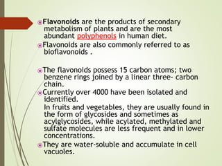 Flavonoids Classification | PPTX