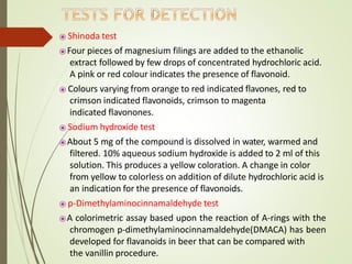 Flavonoids Classification | PPTX