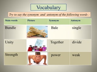 Class six english 1st paper aesop`s fables | PPT