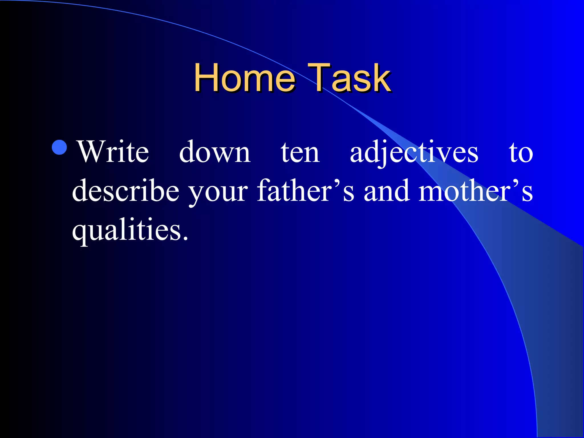 Class six english 2nd paper adjective | PPT