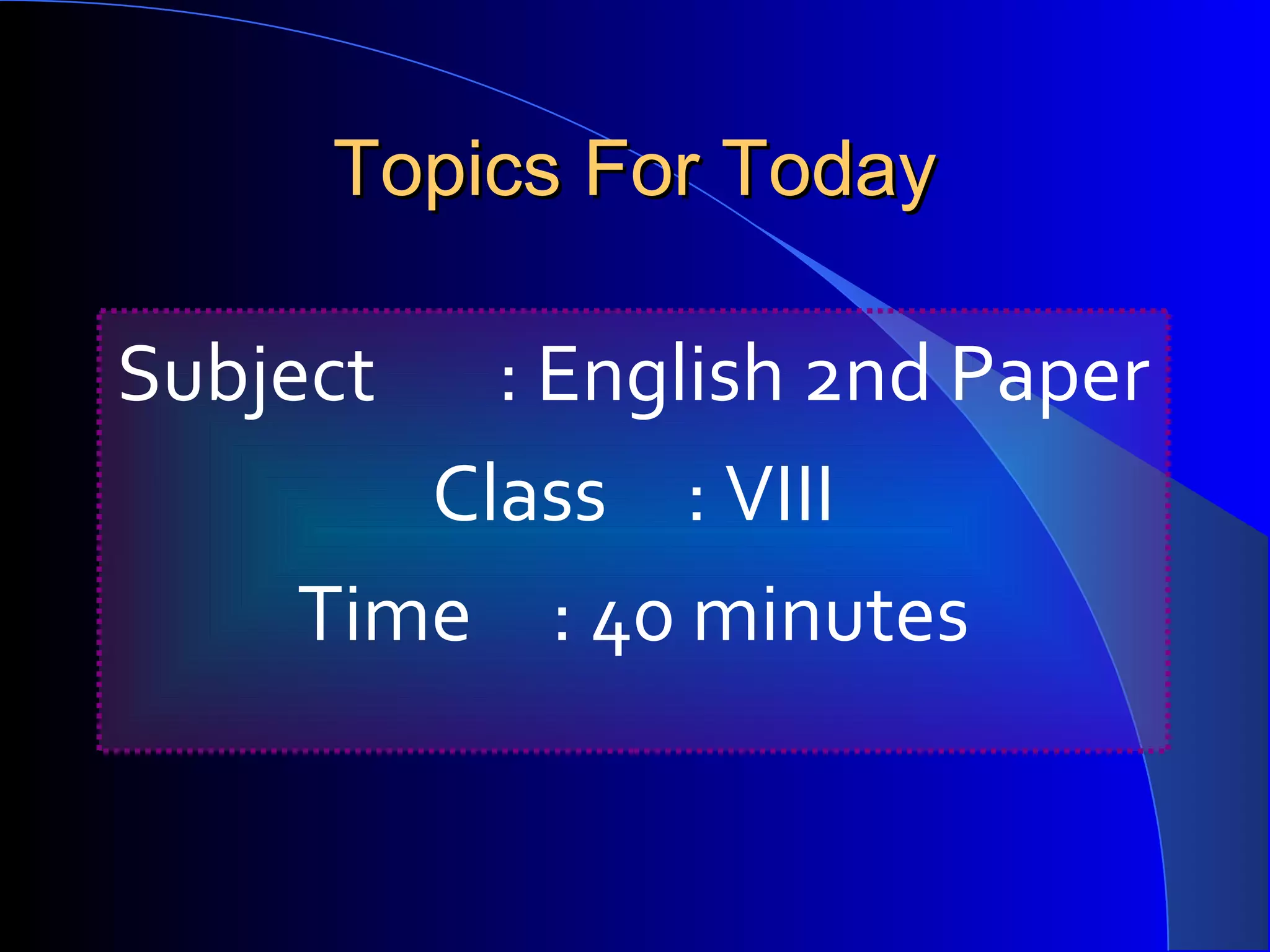 Class six english 2nd paper adjective | PPT