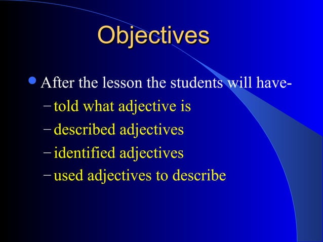 Class six english 2nd paper adjective | PPT