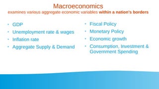 Fiscal and Monetary Macroeconomic Policy | PDF