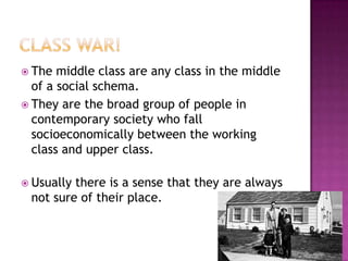 Class & social status for slide share | PPTX
