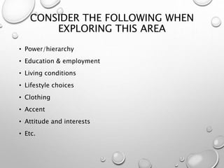 Class & status | PPTX