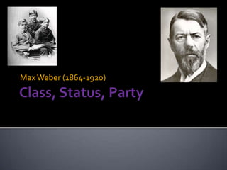 Class, Satus, Party - By Fatima Ashaq | PPT