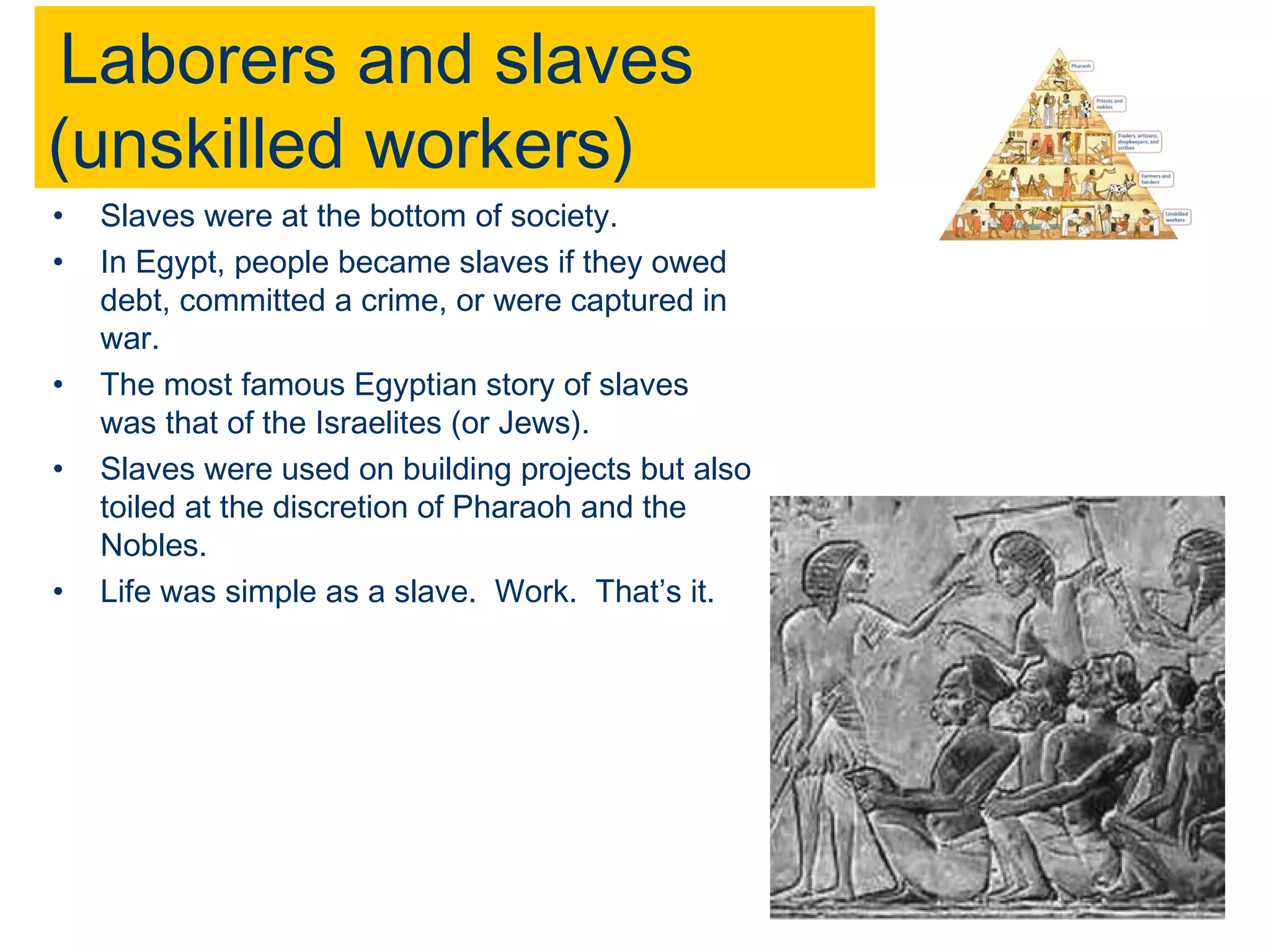 Class structure of ancient egypt powerpoint | PPT | Land and Farms ...
