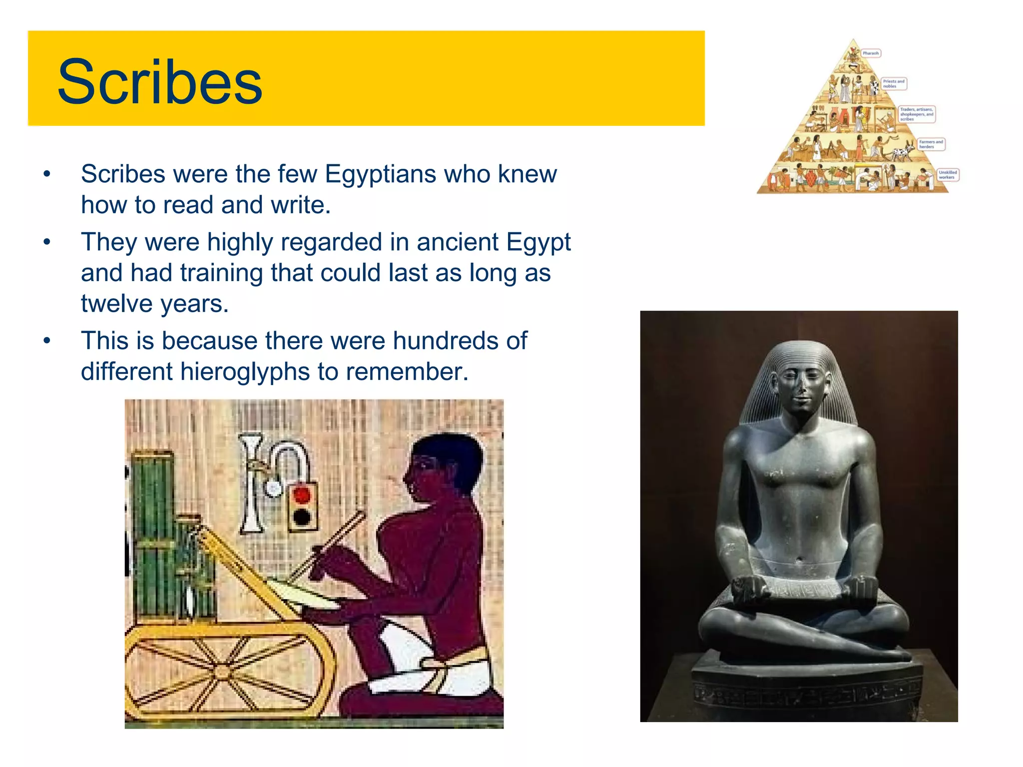 Class structure of ancient egypt powerpoint | PPT