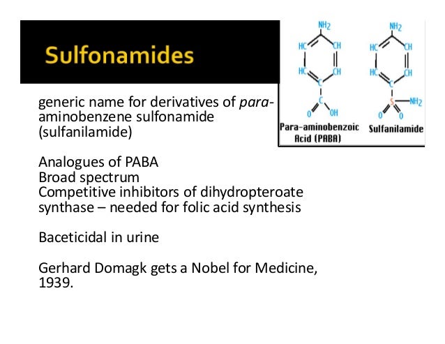 Class sulfonamides