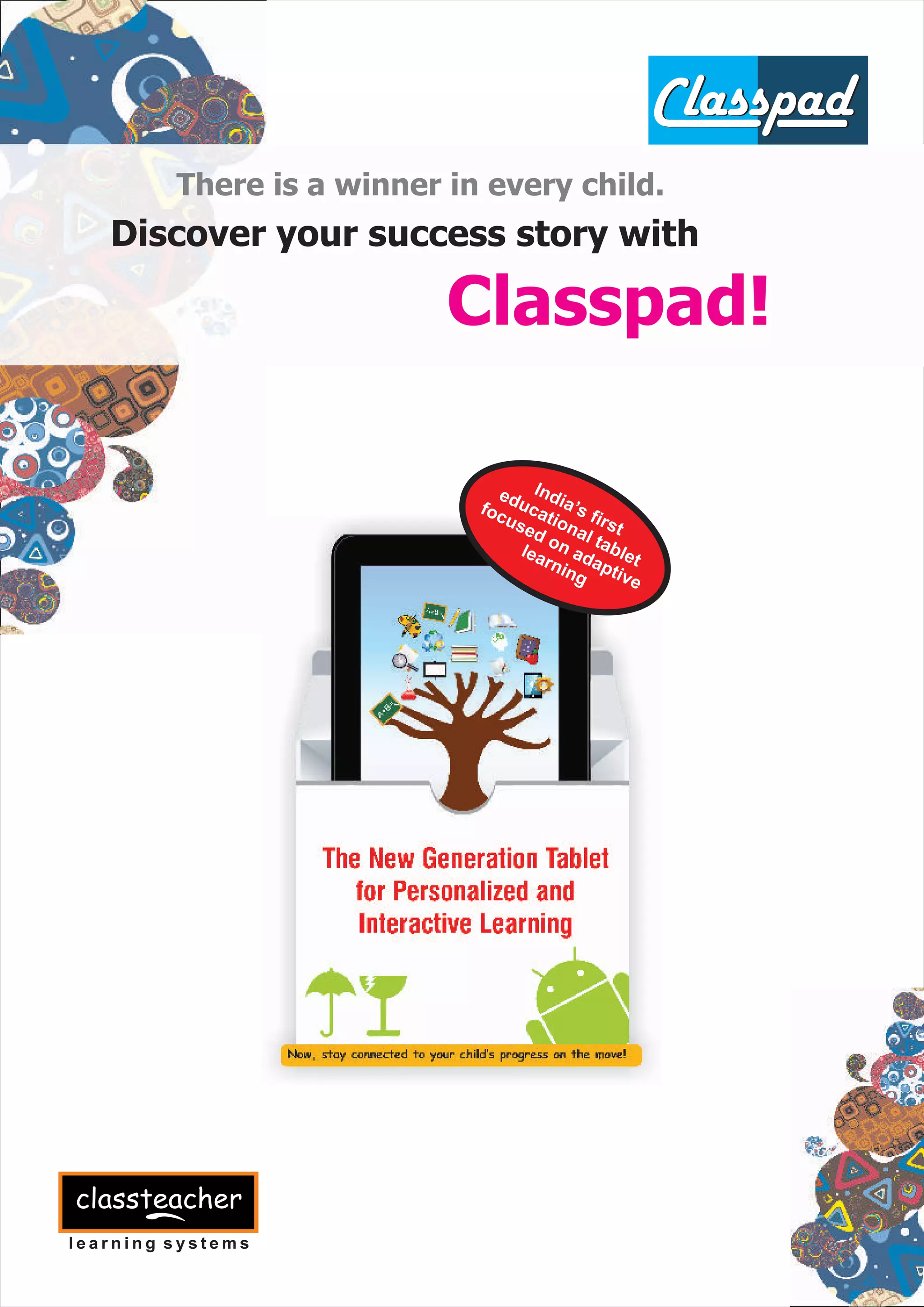 Classteacher's Classpad Educational Tablet Pc | PDF