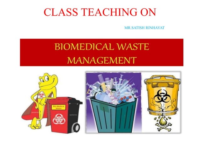 Bio-medical waste presentation | PPT