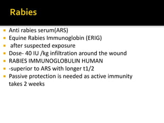 Class vaccines and sera | PPTX