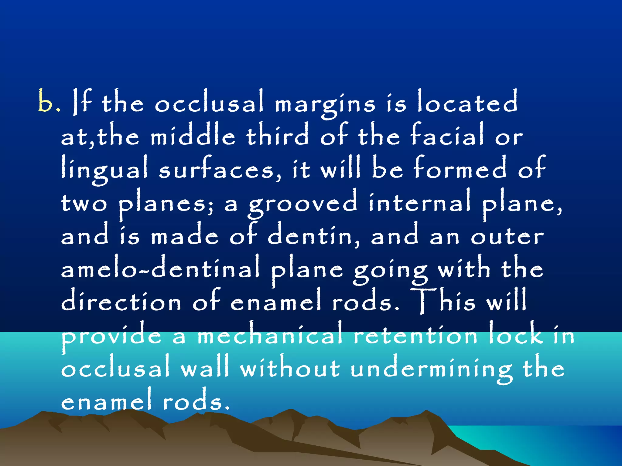 Class v amalgam cavity | PPT