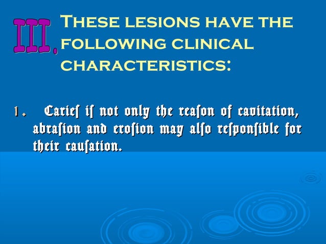 Class v amalgam cavity | PPT | Dental Health | Diseases and Conditions